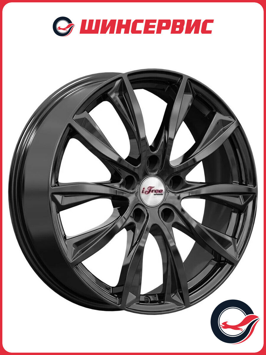 Литой колесный диск IFree Каzaнтип R18x7.5J 5x100 ET48 ЦО56.1 для автомобиля