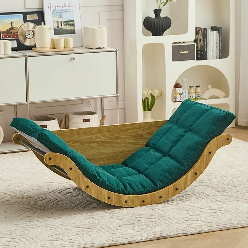 Кресло качалка для взрослых садовое, маятник с металлическим каркасом для дома и отдыха,