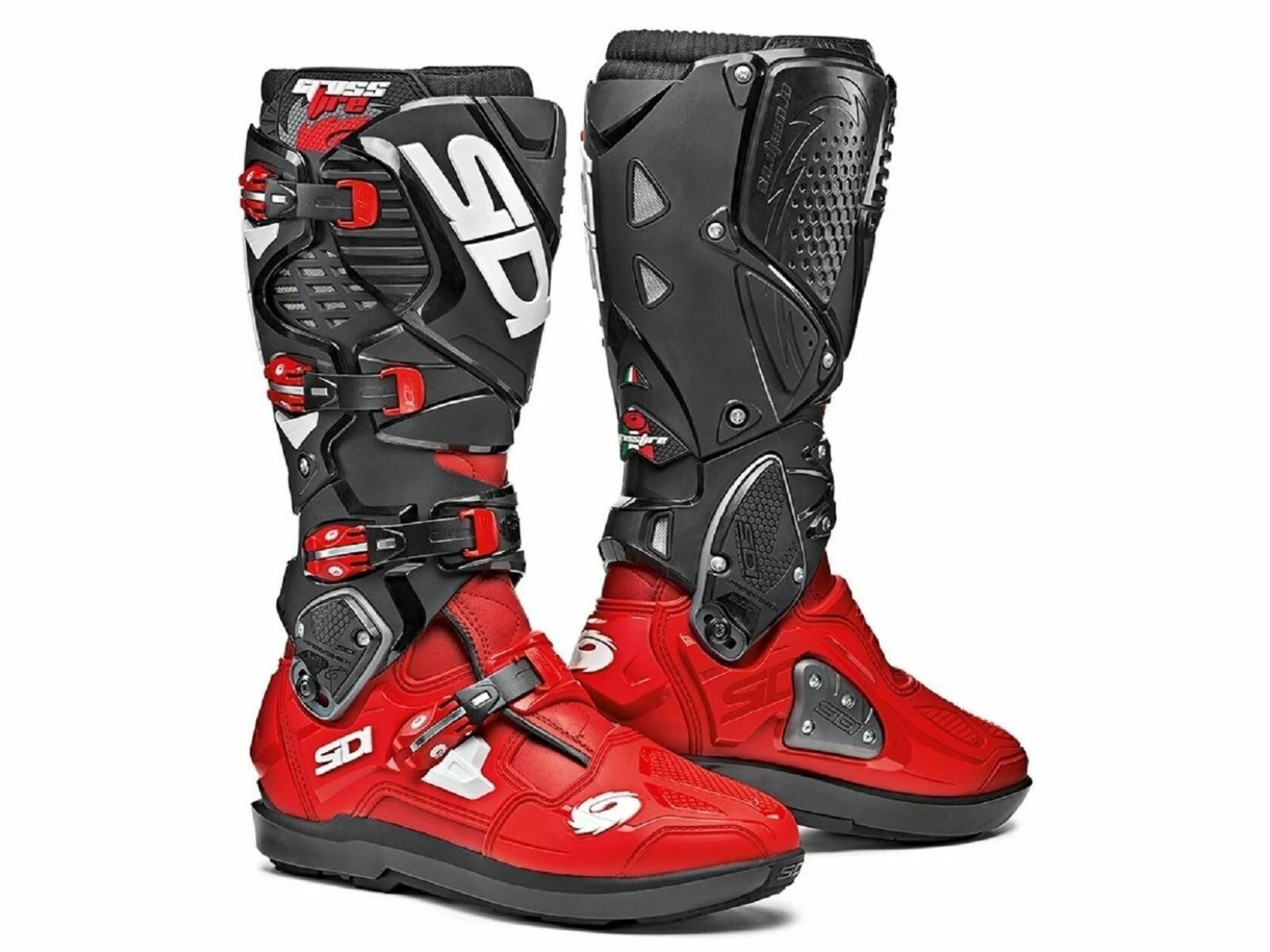 Мотоботы SIDI CROSSFIRE 3 SRS Red/Red/Black, 41EU/40RU