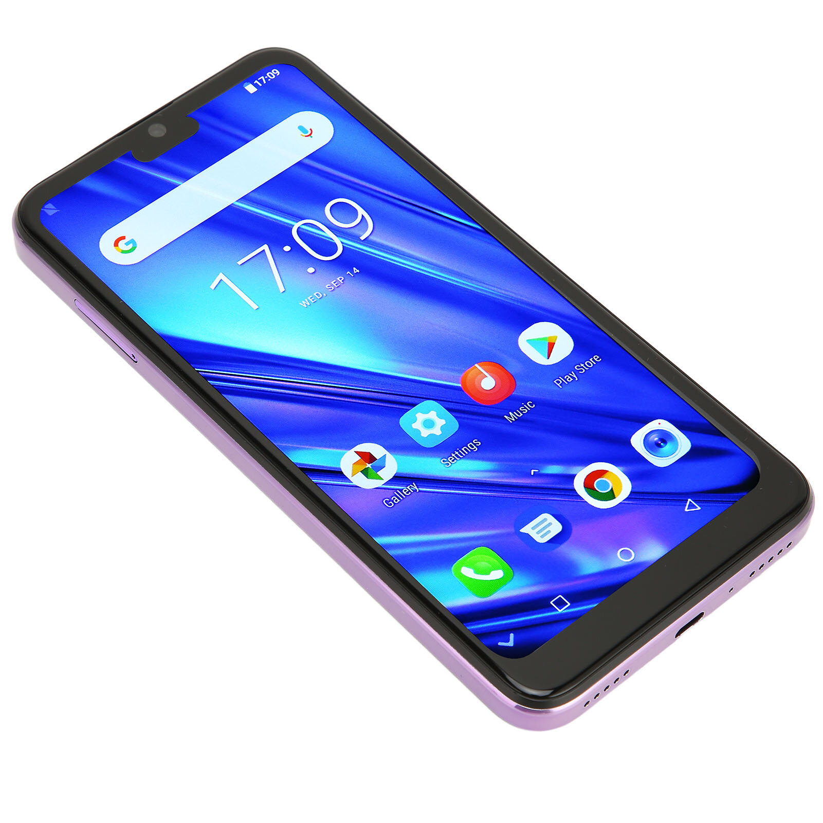 IP14 Pro смартфон 6.1in 4GB RAM 32GB ROM ультратонкий распознавание лиц две карты двойной режим ожидания сотовый телефон для Android 10.1 фиолетовый