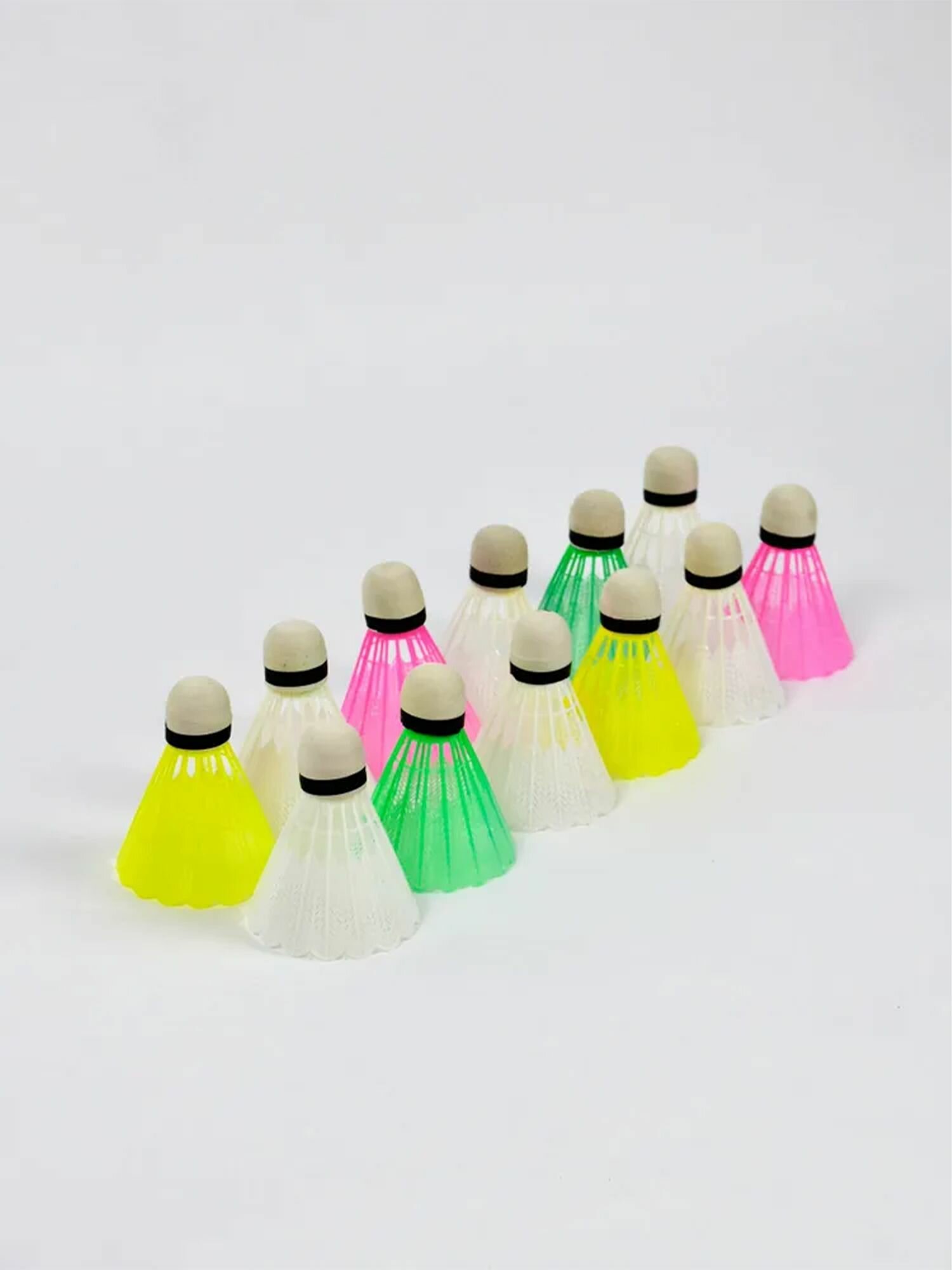 Воланы для бадминтона 12 штук