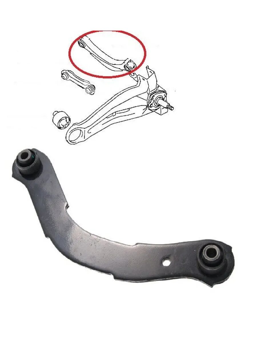 Рычаг для MITSUBISHI AIRTREK / OUTLANDER 01- / LANCER X LH=R