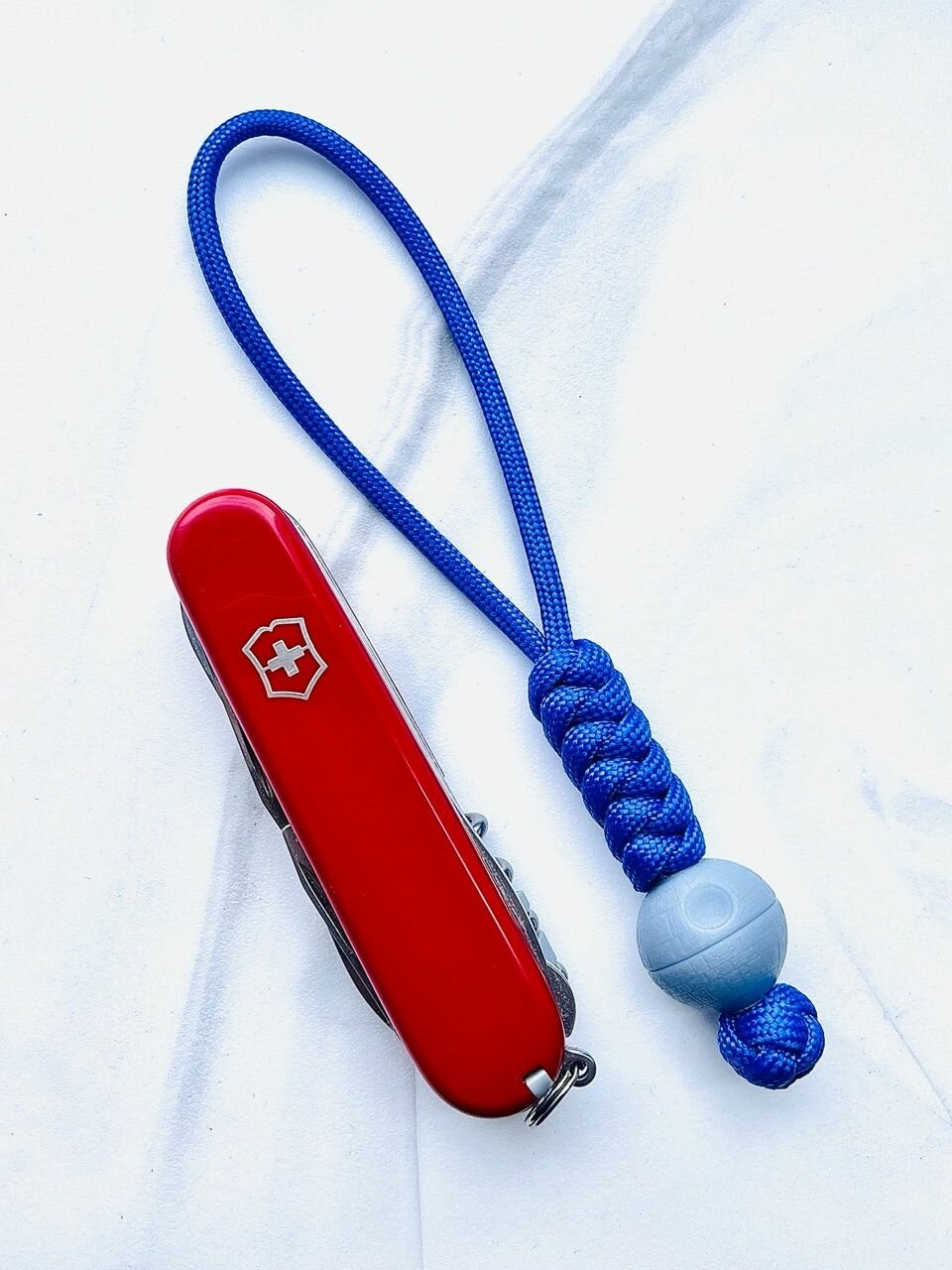 Темляк брелок для ножа "Звезда Смерти"