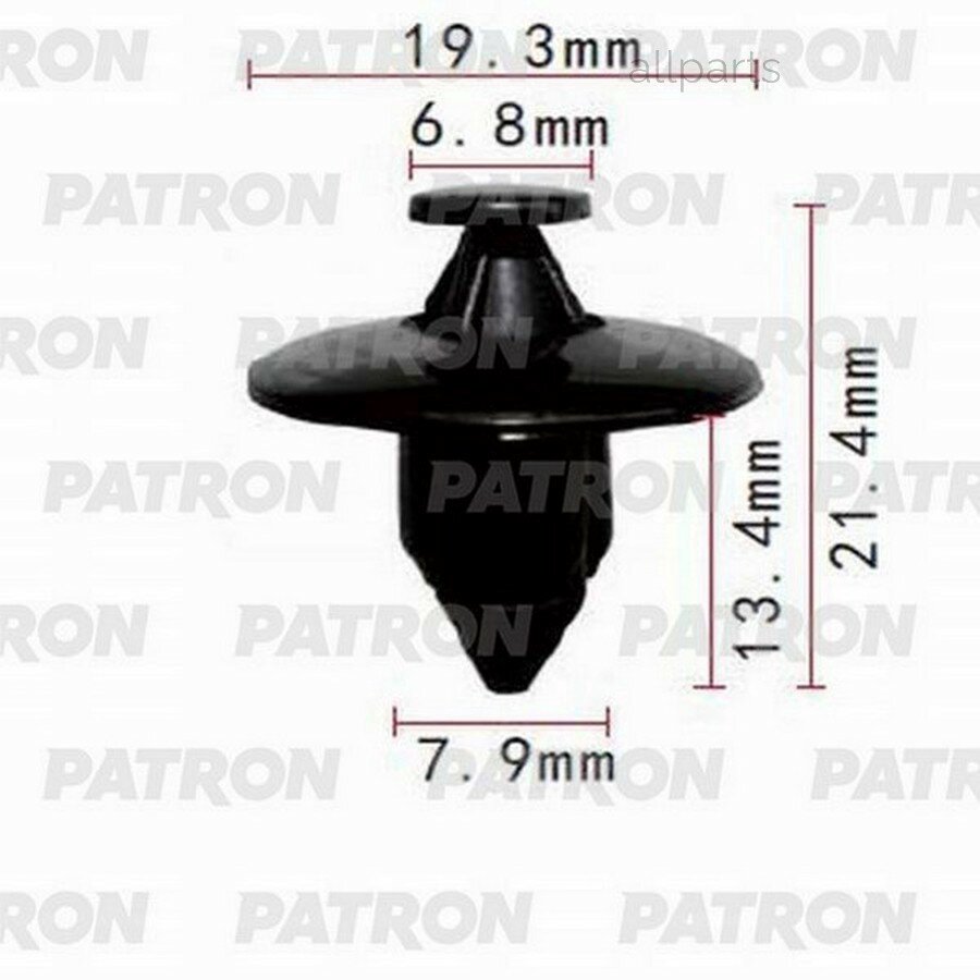 PATRON P37-0657 Крепеж (клоп)