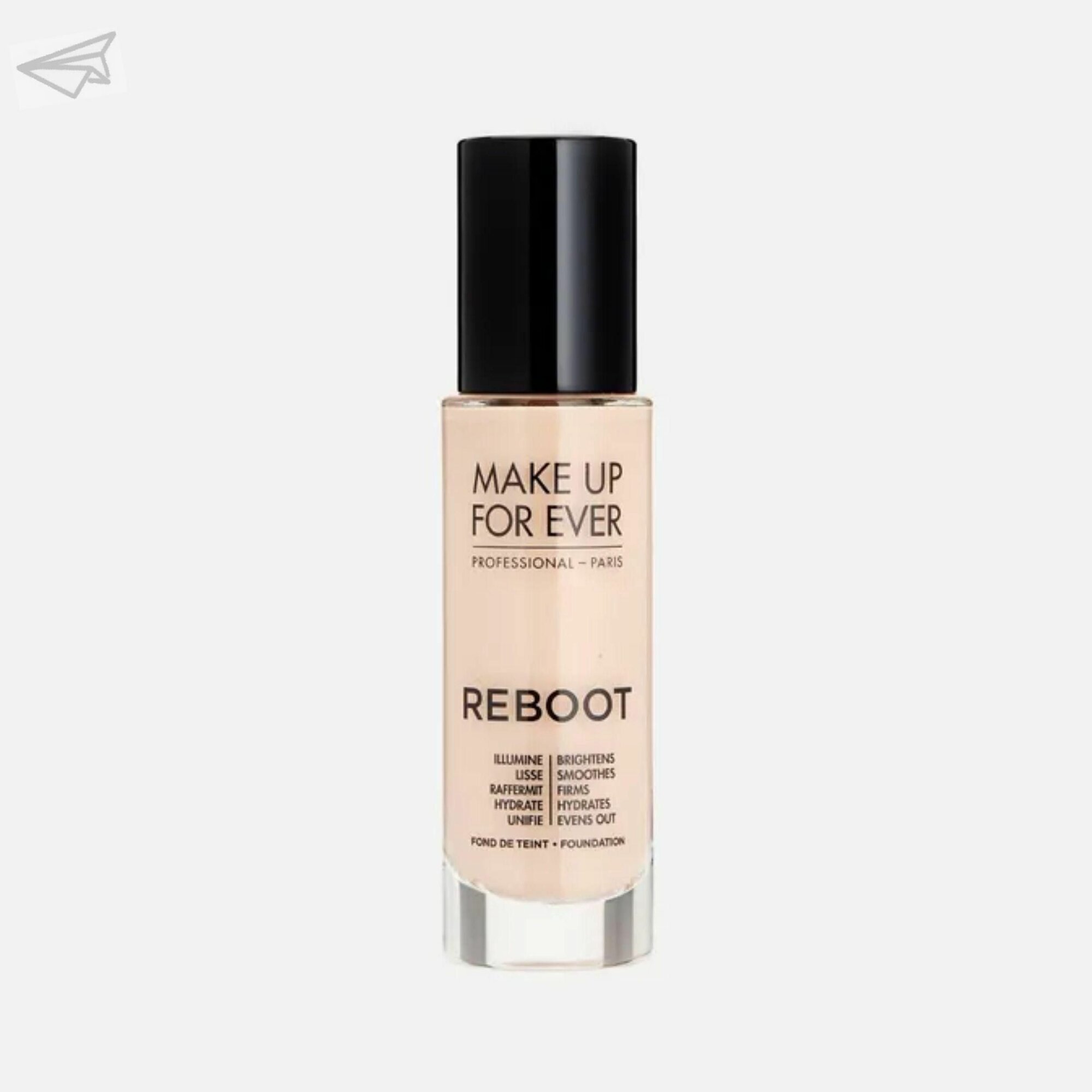 MAKE UP FOR EVER Увлажняющий и выравнивающий тональный флюид с активным уходом против признаков усталости - Y218