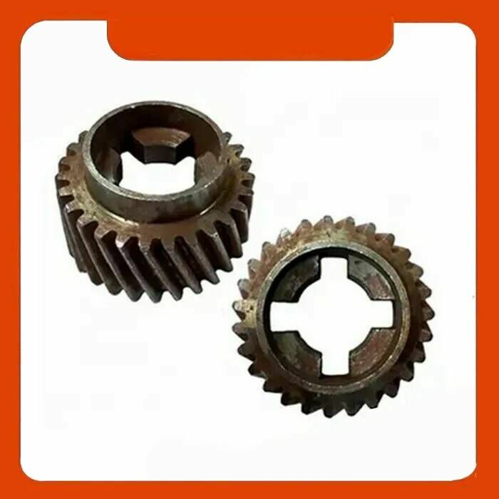 Шестерня 26 зубов с квадратной проточкой, на китайский перфоратор