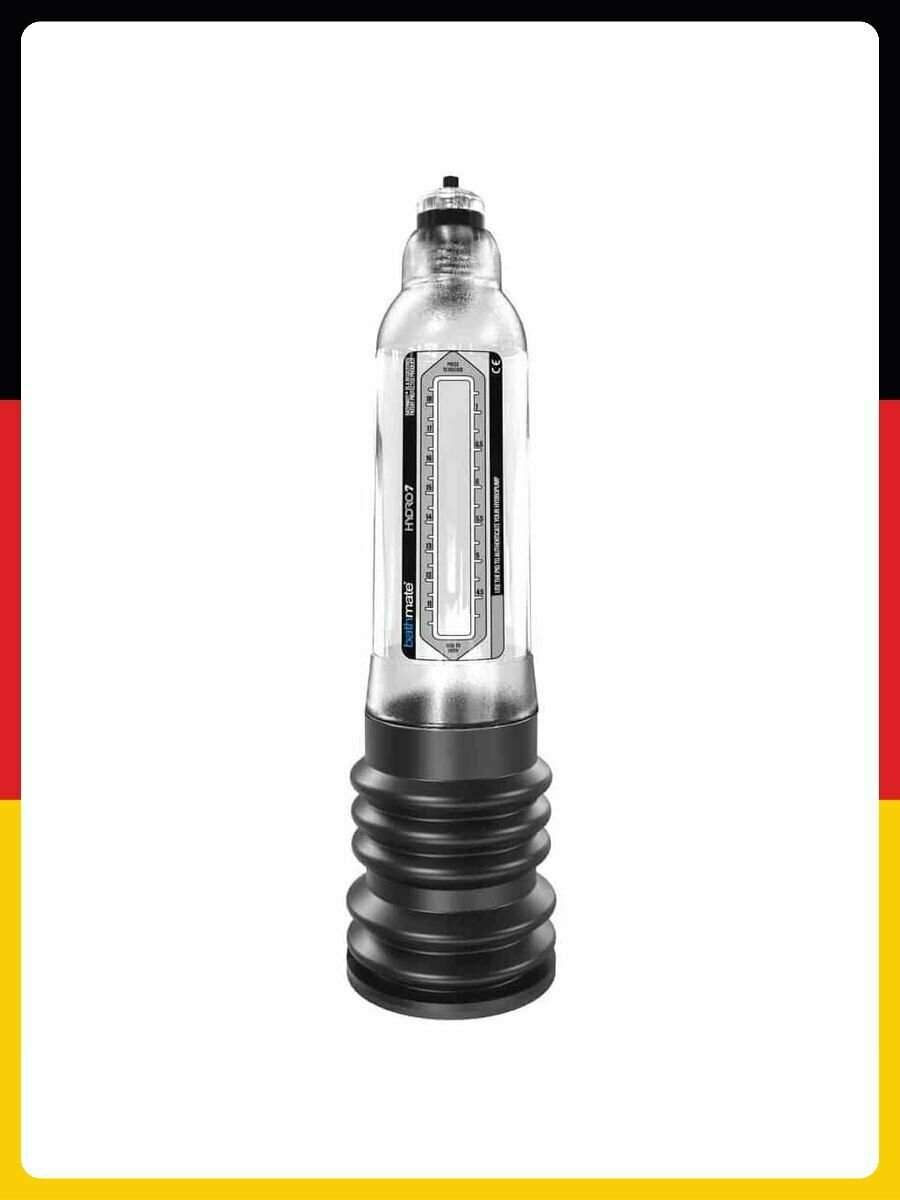 Вакуумная помпа Bathmate Hydro7 penis pump transparent 30 cm 6 cm