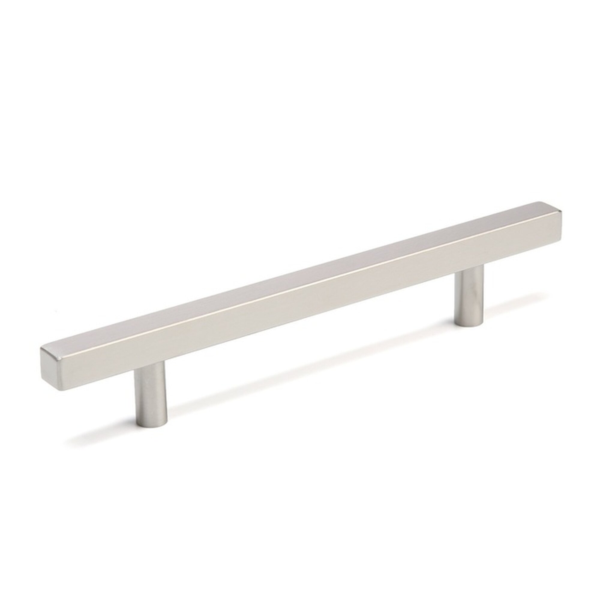 Ручка-рейлинг квадрат CAPPIO, м/о 128 мм, L=200 мм, нержавеющая сталь