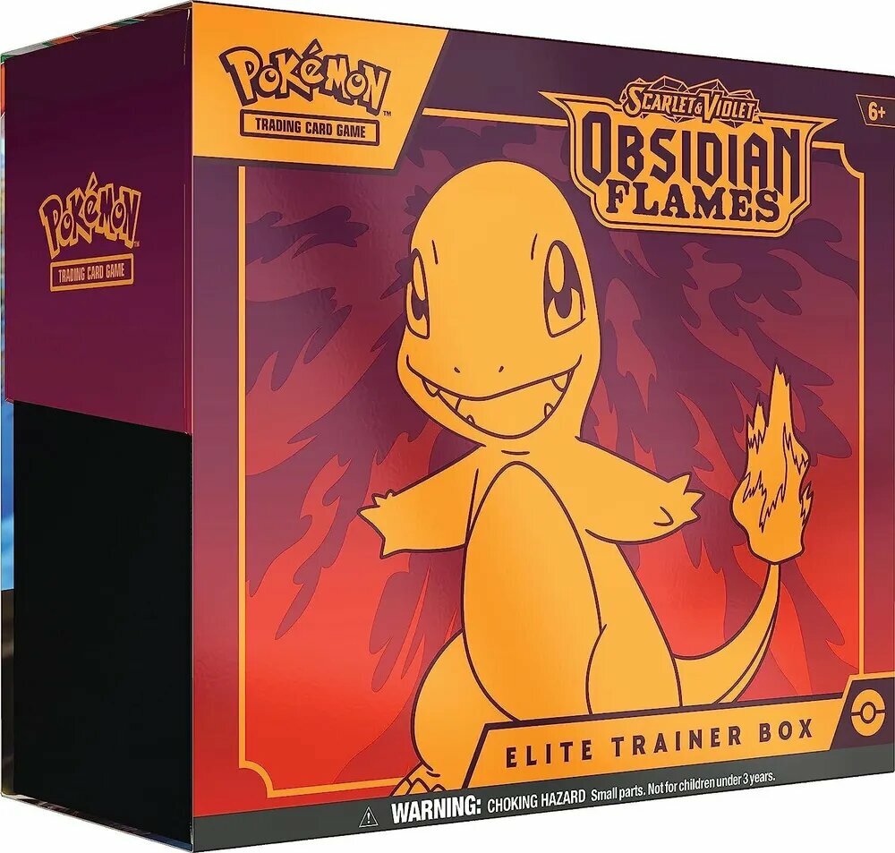 Pokemon: Набор карточек Obsidian Flames Elite Trainer Box