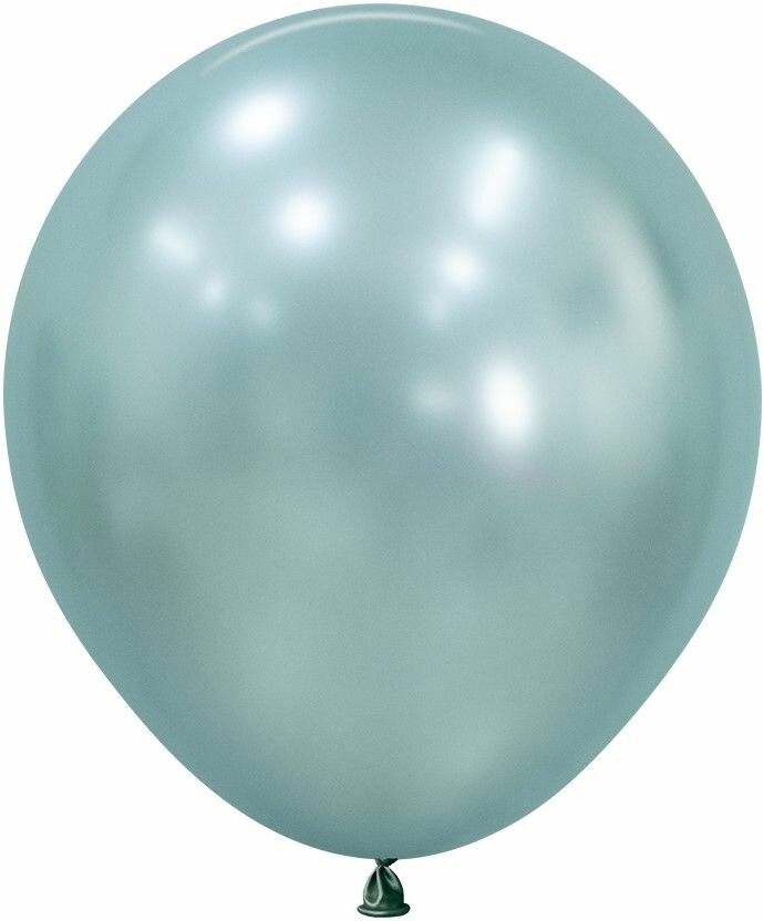 Набор шаров воздушных Sempertex без рисунка, свежая мята 826, шёлк, 6 шт, 18' 46 см