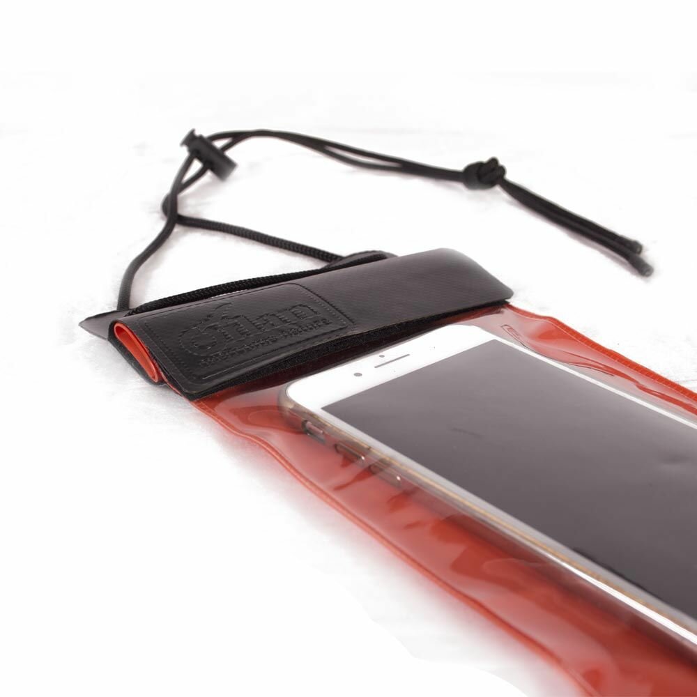 Чехол / Гермочехол Orlan - модель RAIN для смартфона, материал ПВХ литой, цвет оранжевый