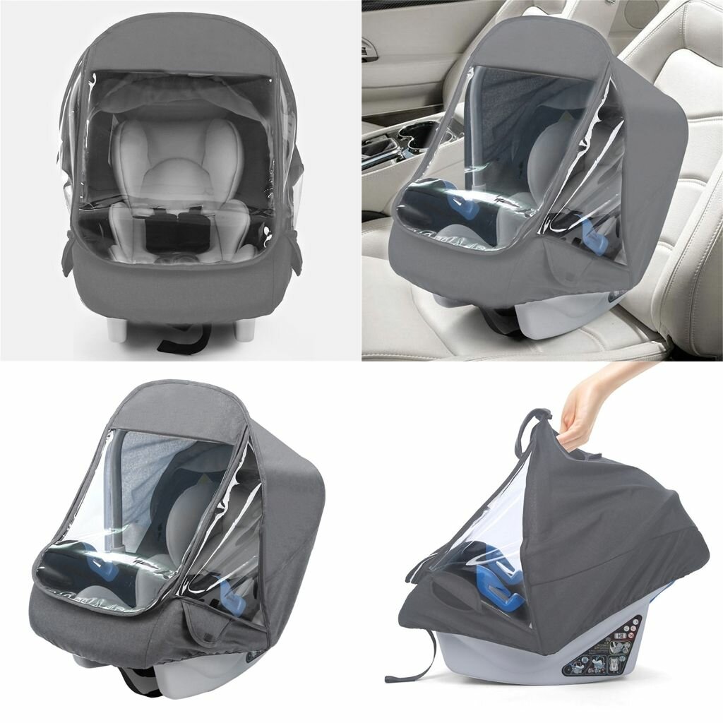 Универсальный дождевик для автокресла ребенка
