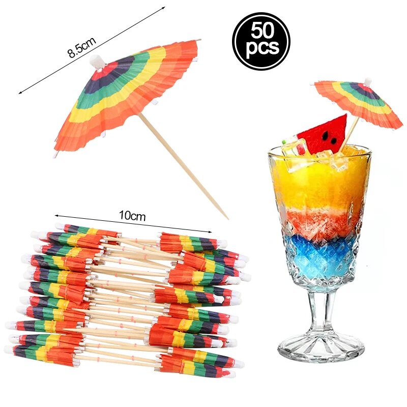 Зонтики для коктейлей ZQNYCY B-50PCS