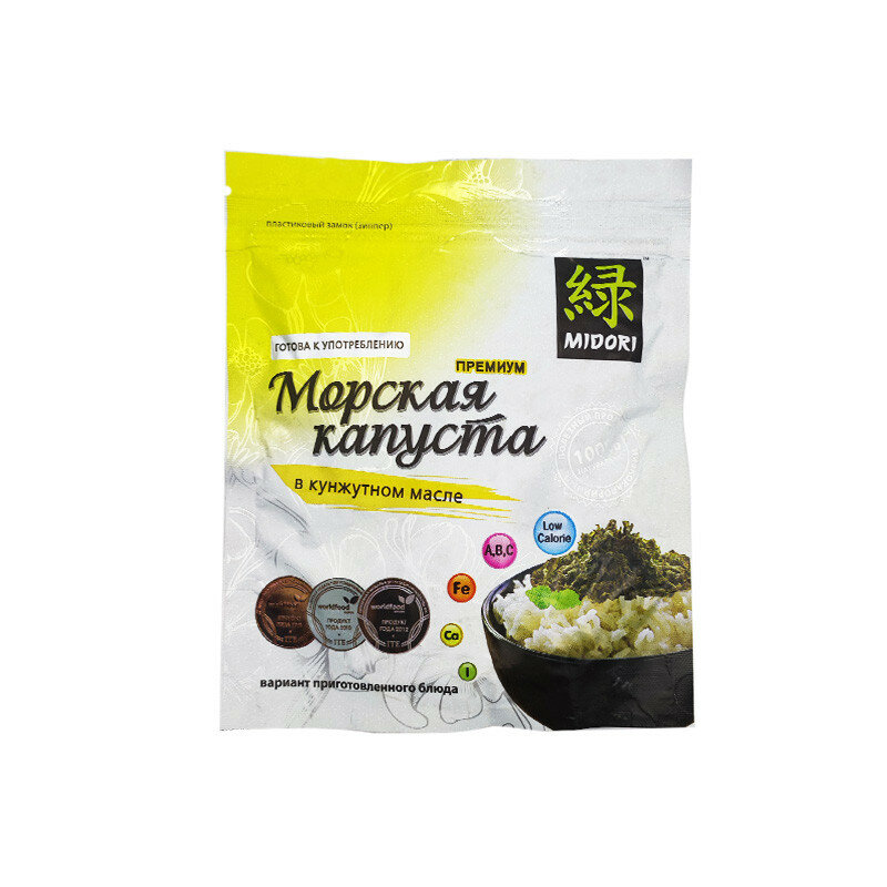Морская капуста Мидори жареная в кунжутном масле 40 г, Россия