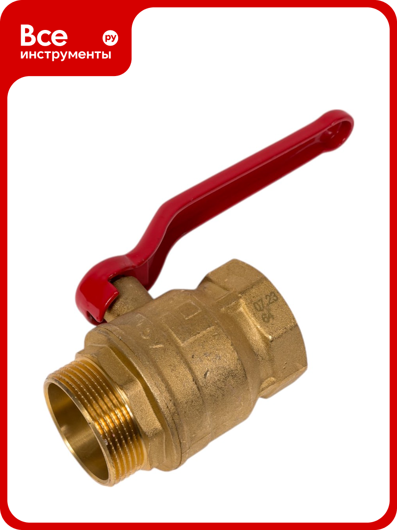 Шаровой кран Ci 11Б27п1 ш/г, рычаг, Ду40 ТТ000009591, для установки на трубопроводах в качестве запорного устройства