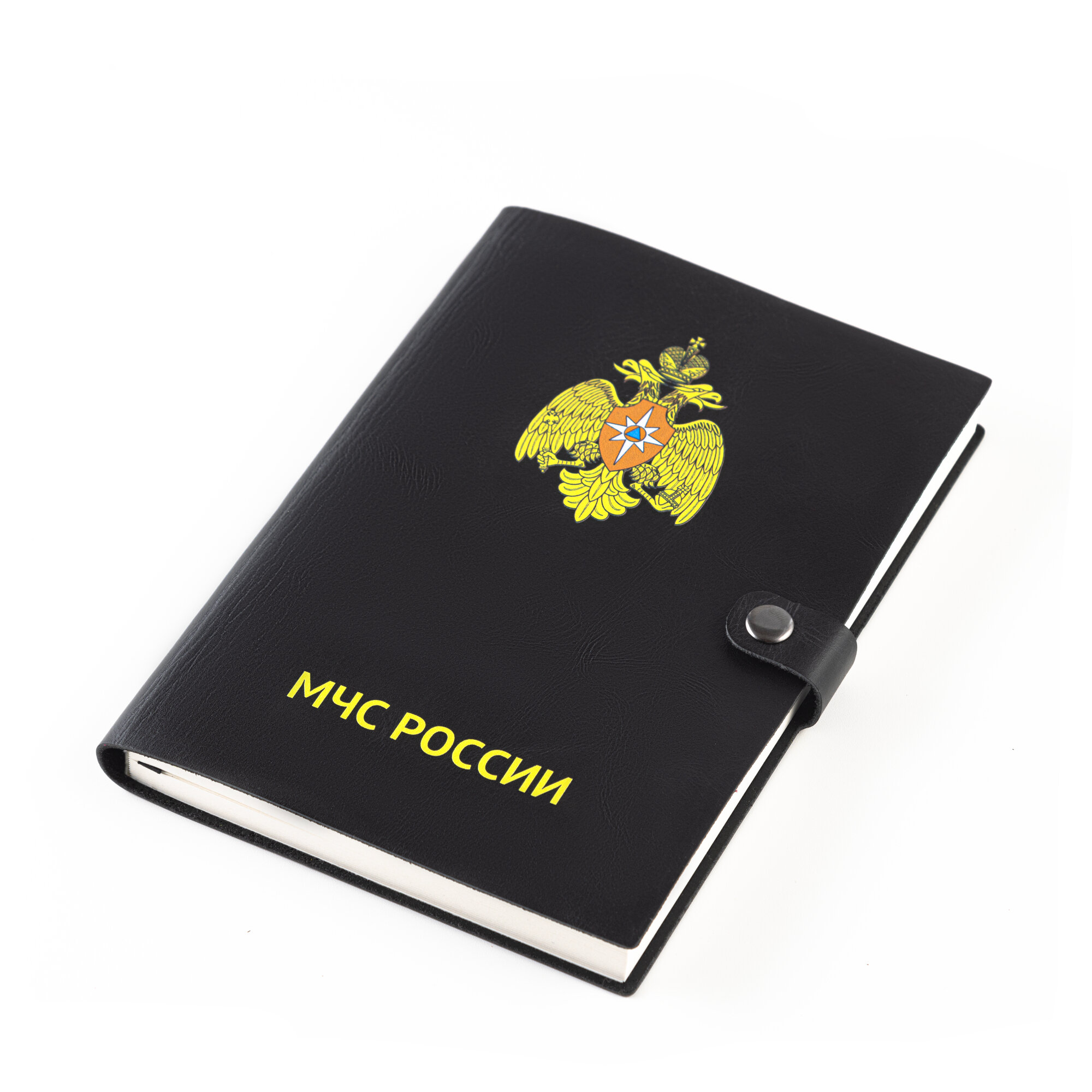 Ежедневник МЧС мягкая обложка черный