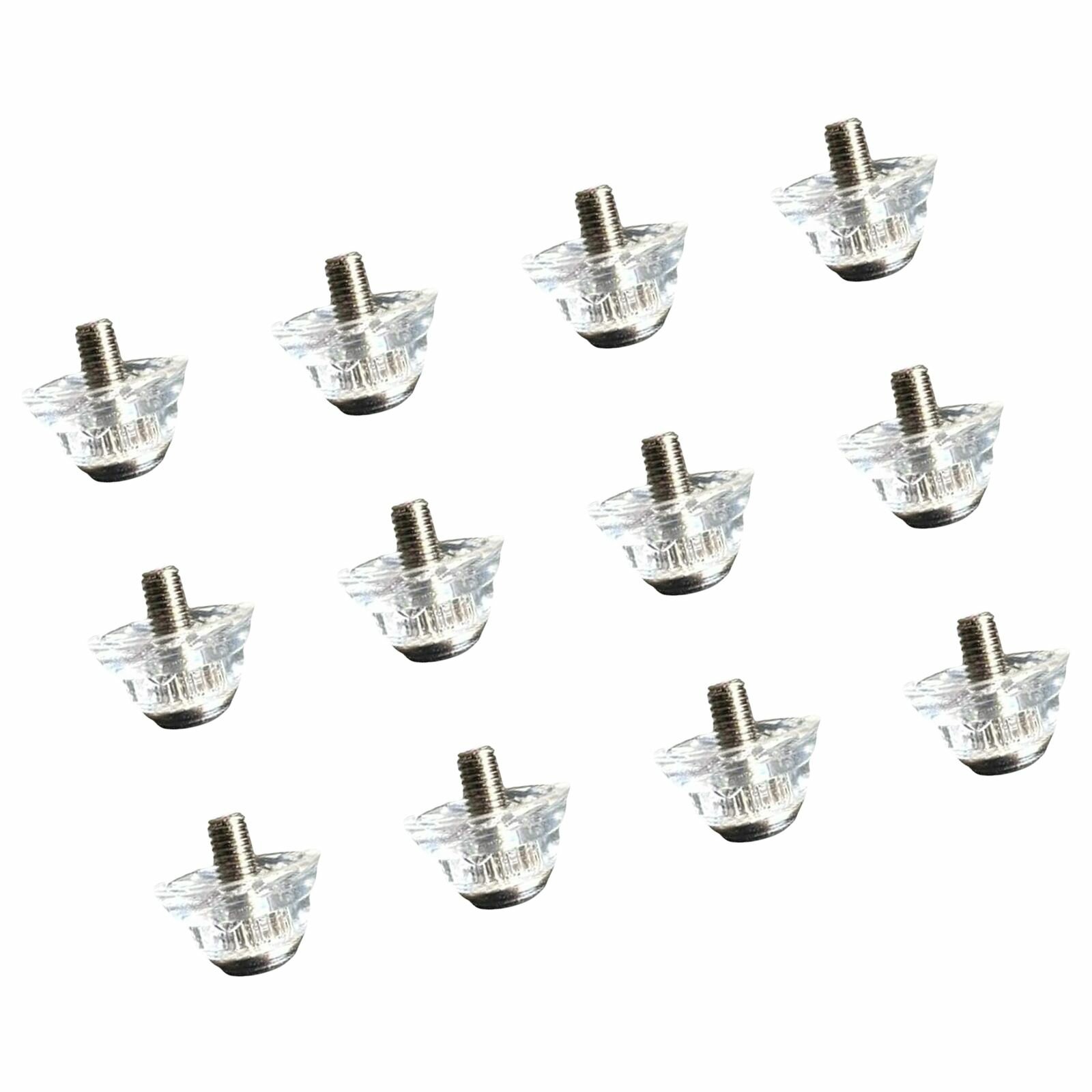 12 шт Универсальные алюминиевые шипы для футбольных бутс