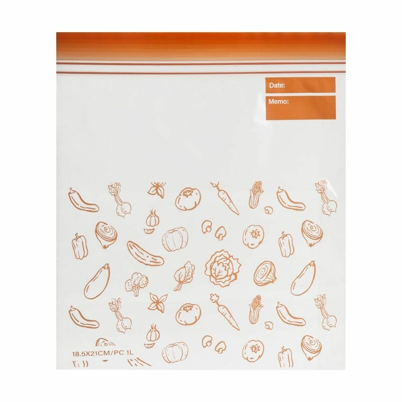 Многоразовый пакет для заморозки и хранения продуктов DELI ISTAD, 1 л, 30 пакетов