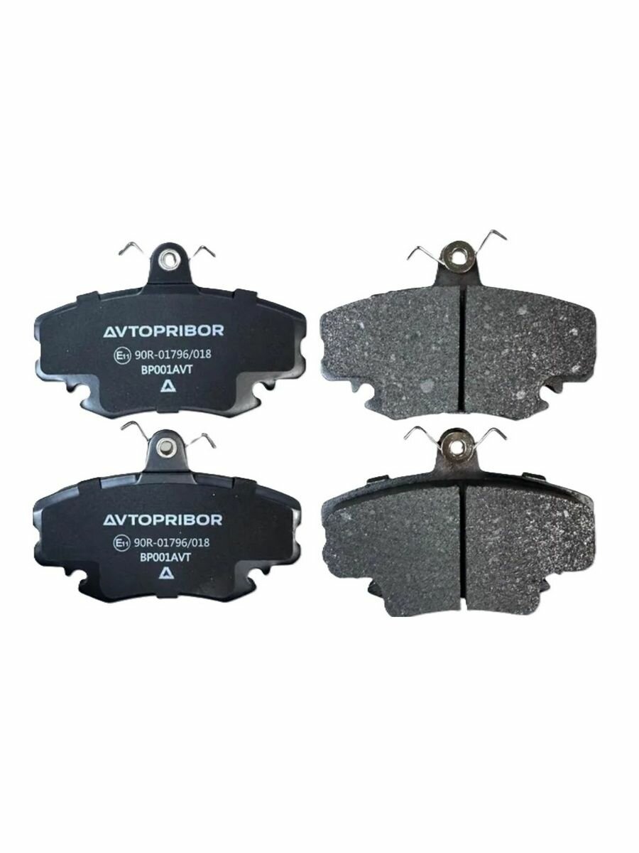 Колодки тормозные дисковые передние с датчиком для а/м LADA Largus; RENAULT Logan, AVTOPRIBOR BP001AVT