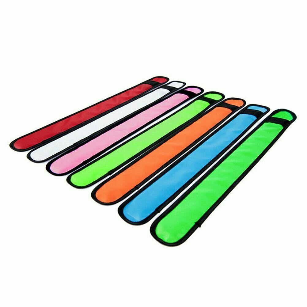 7 шт. светодиодный браслет с подсветкой, браслеты, принадлежности для вечеринок, ночное защитное снаряжение для бега на открытом воздухе, езды на велосипеде, кемпинга