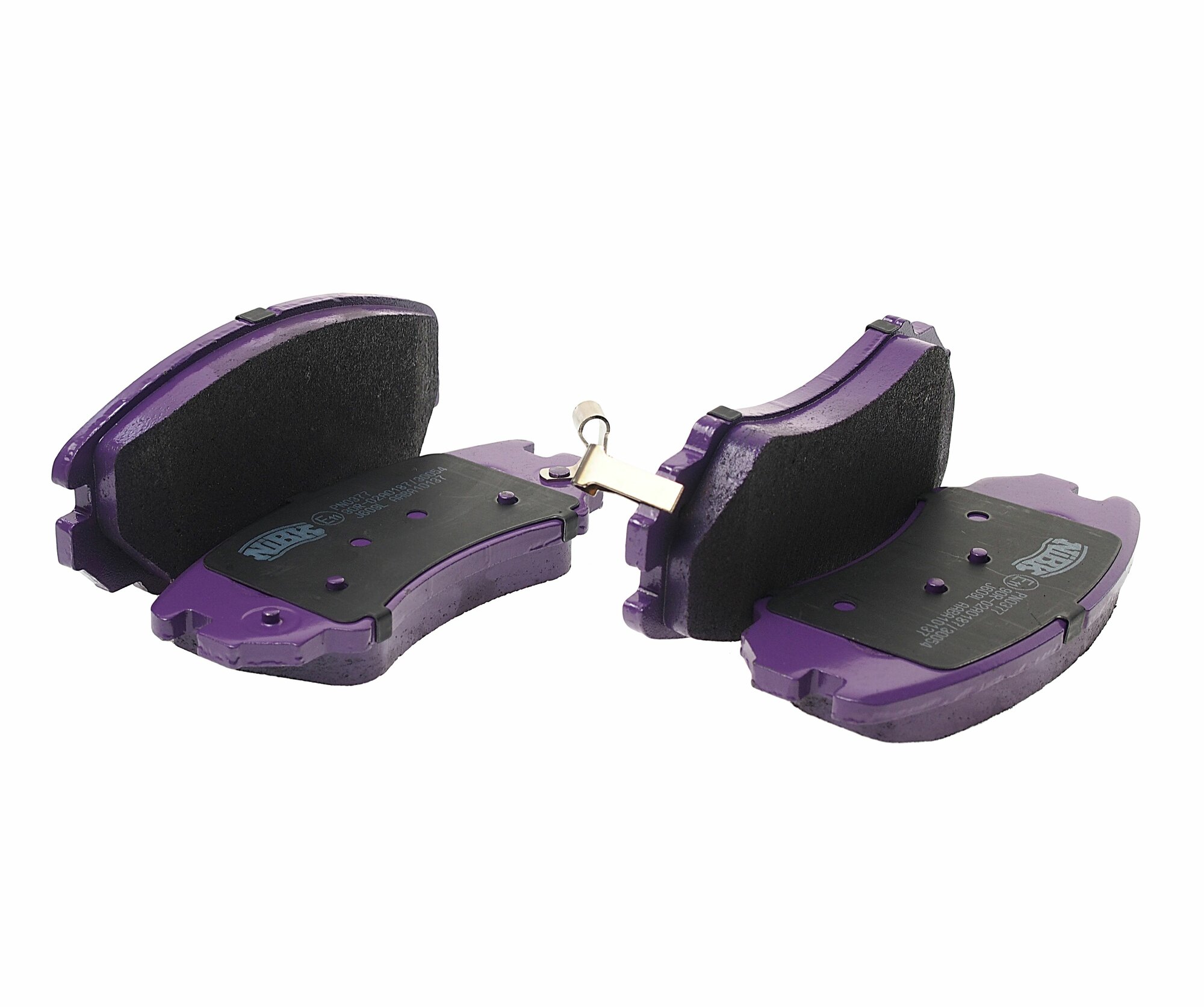 Колодки тормозные передние (4шт.) NiBK Арт. PN0377 / HYUNDAI Getz