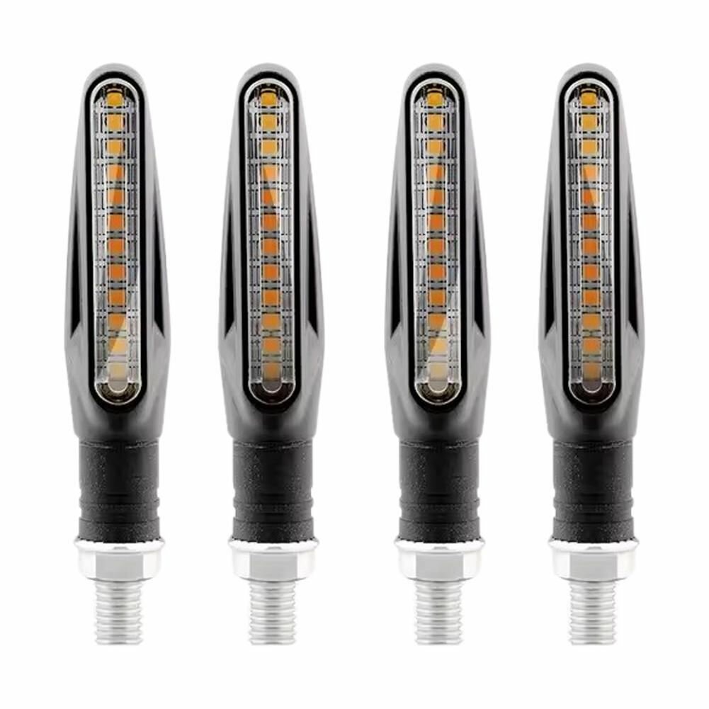 2/4PCS DC12V креативный светодиодный мотоциклетный водонепроницаемый модифицированный сигнал поворота