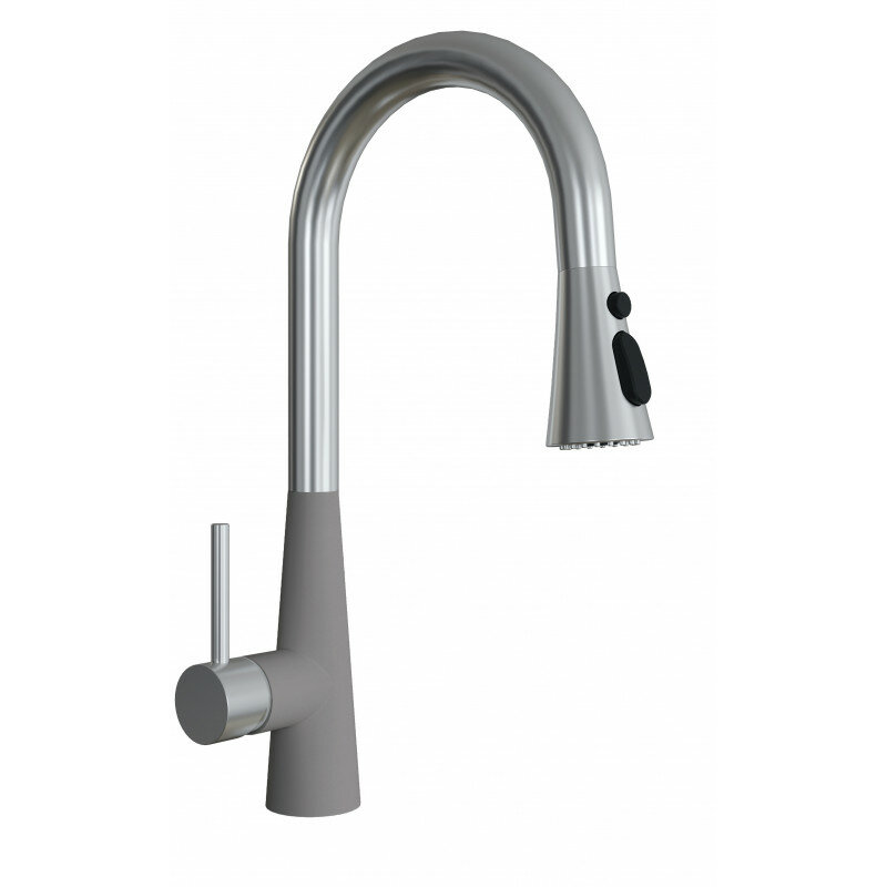 Смеситель для кухни Florentina Вита Pro 313.29Н.1223.305 грей