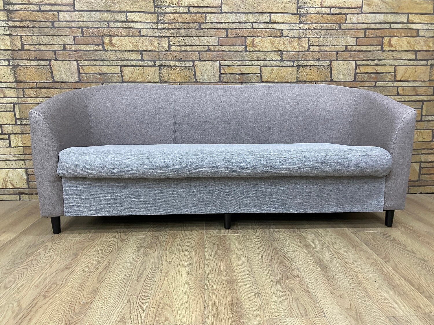 Диван GRUPPO 396 монти размер: 190 х 68 см, комбинированный цвет серо-коричневый №Б-4