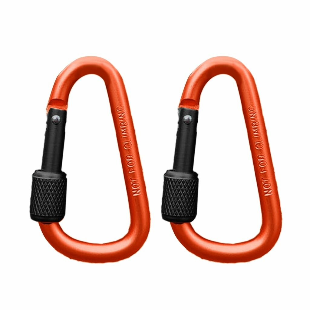 Алюминиевый сплав, уличные многоцветные карабины с замком, брелки для рюкзаков, кемпинга, пеших прогулок, путешествий