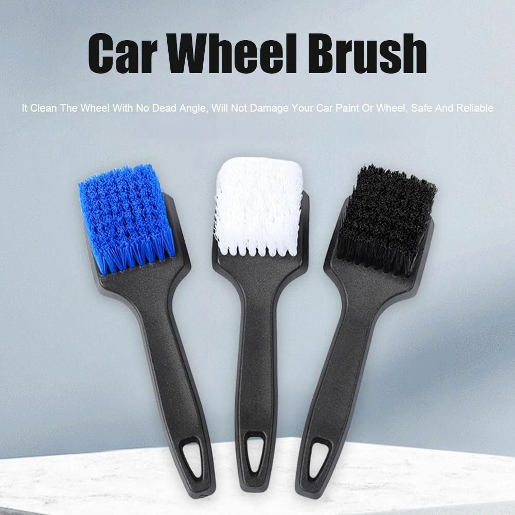 Щетка для мытья автомобиля. Щетка мытья для шин, арок, дисков, подкрылок авто. Кисть для мойки колес.