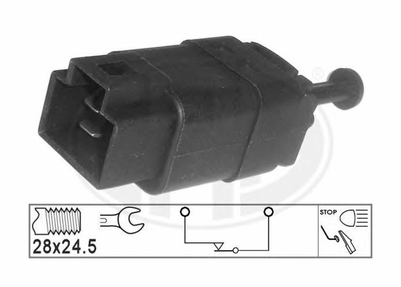 Датчик Стоп-Сигнала Chevrolet: Aveo, Epica, Evanda, Kalos, Lacetti \ Daewoo: Matiz, Nubira, Optra, Rezzo, Spark(Era 330807)