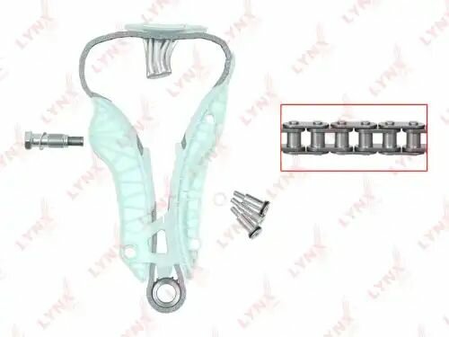 Ремкомплект ГРМ цепной, без звездочек Peugeot 3008/308/207, Citroen C4/C3 1.4/1.6 02>