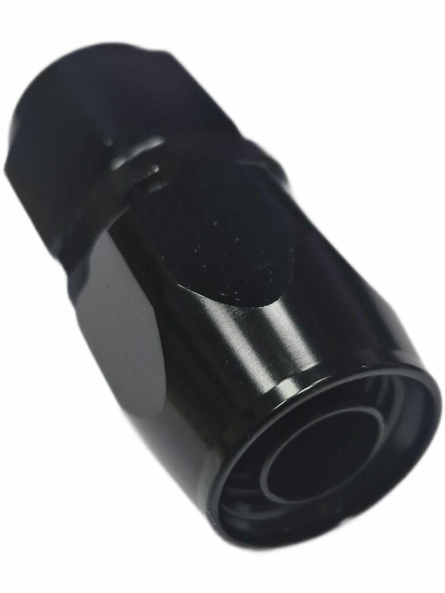 Фитинг AN10 Standard прямой черный