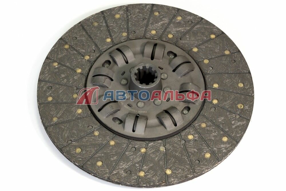 Диск сцепления ведомый ТМ КАМАЗ-евро (аналог 49 1878 000 206 "Sachs") (ООО ТрансМаш г. Тюмень)