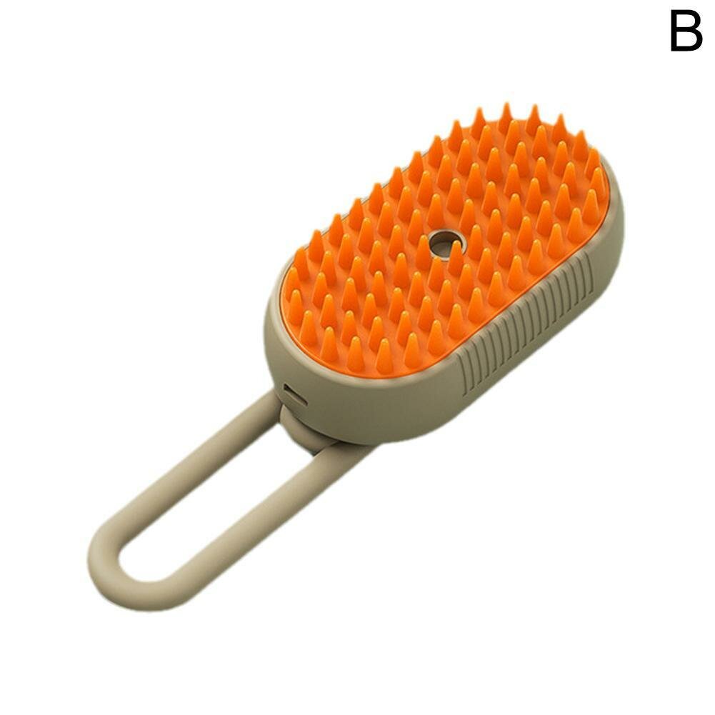 Новейшая электрический паровая щетка для кошек с вращающейся на ручкой