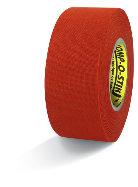 Лента хоккейная Comp-o-stik, для клюшки 30мм*12м (Оранжевый)