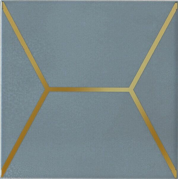 Керамическая плитка KERAMA MARAZZI OP/E181/17067 Декор Витраж голубой 15x15x6,9 Цена за 1/шт