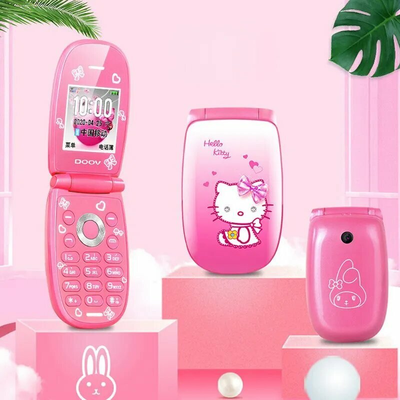 Мобильный телефон, розовый