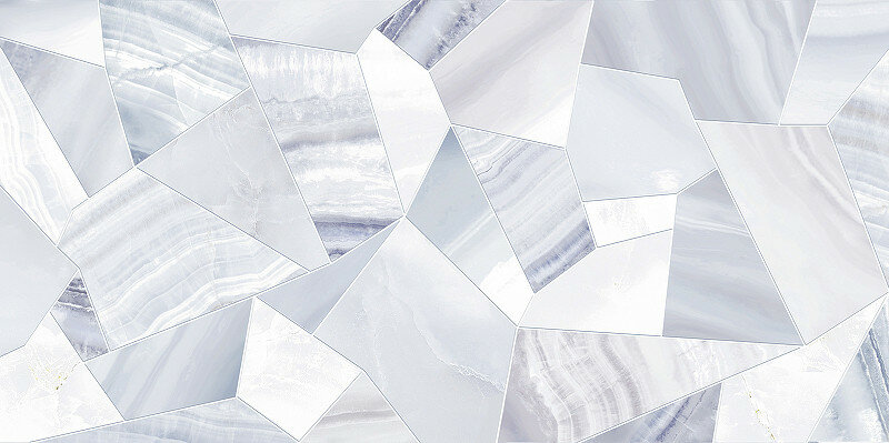 Керамическая плитка Alma Ceramica Bergamo TWU09BGM017 настенная 24,9х50 см серый