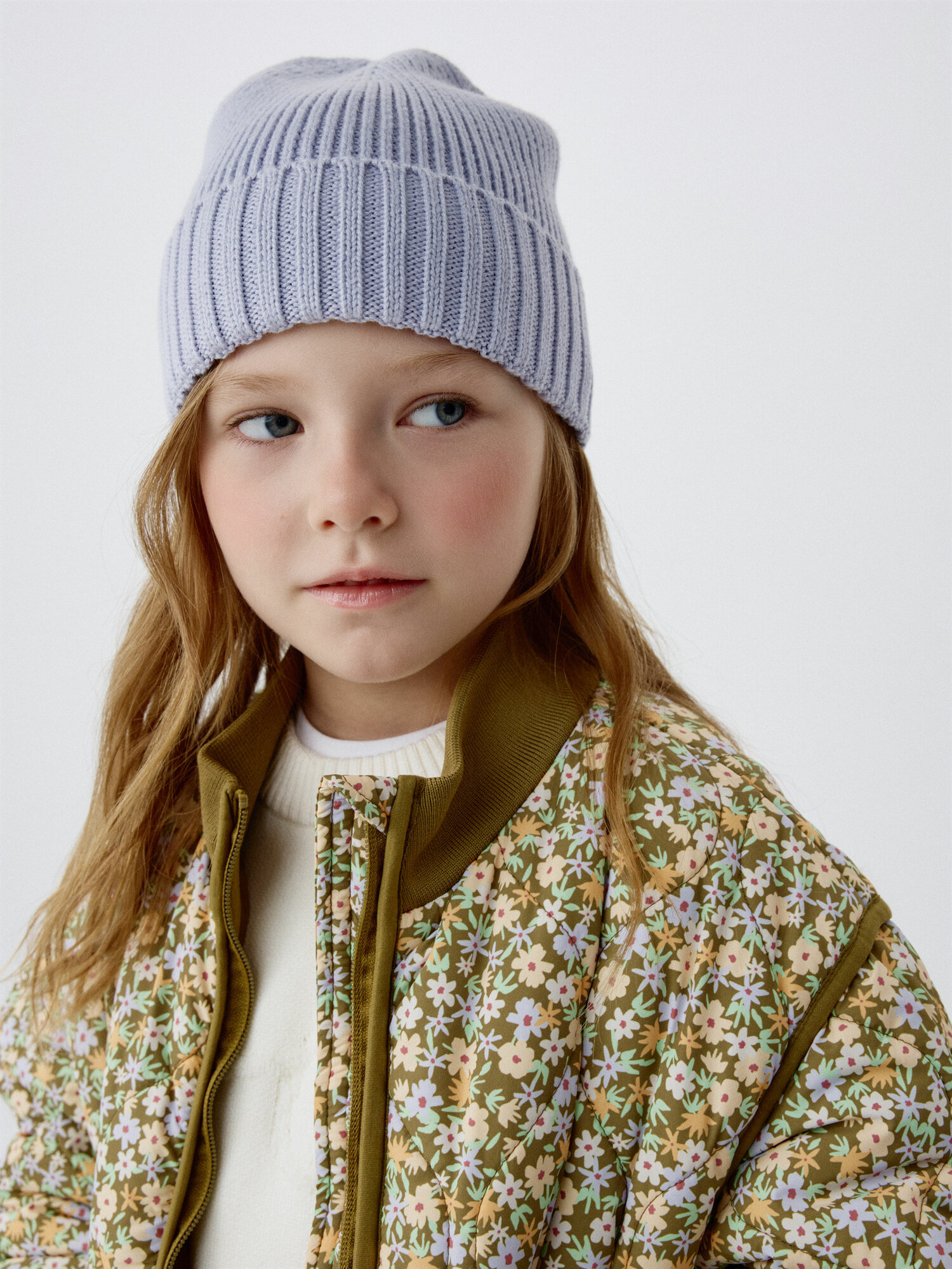 Шапка-бини для девочек