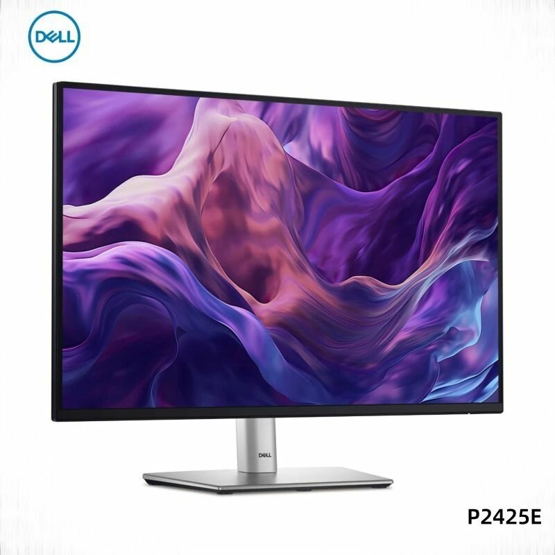 Dell 24" Монитор P2425E,1920x1200,1500:1,99% sRGB,100 Гц, Type-C(90 Вт, зарядка), черный