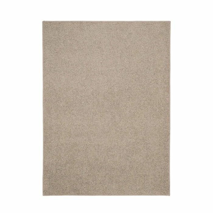 Ковер IKEA ALLERSLEV (икеа аллерслев), длинный ворс 133x180 см светло-бежевый