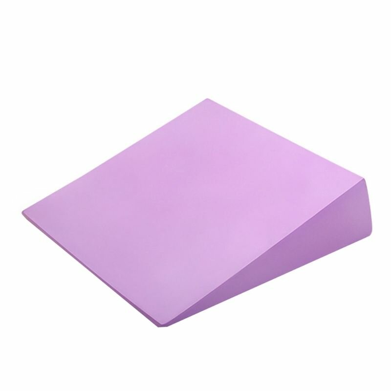 Клин для приседаний, доска для баланса, растяжка икр, наклонная платформа для домашнего спортзала, проста в использовании, Фиолетовый