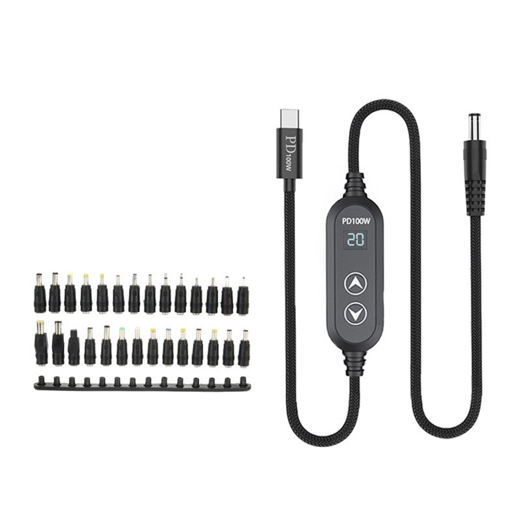 Регулируемый адаптер мощностью 100 Вт/С 5-20 В + 28 В