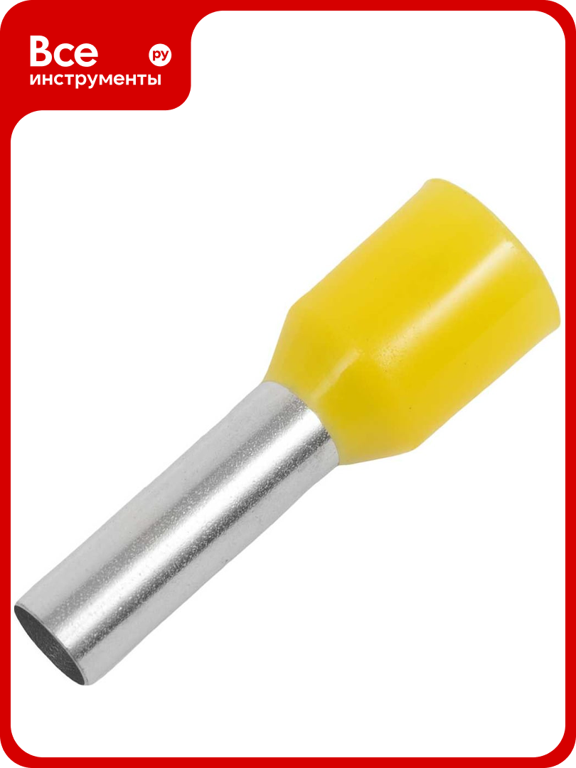 Наконечник НШВИ Gigant втулочный 6,0-12, 100шт GTML-020, 6 мм