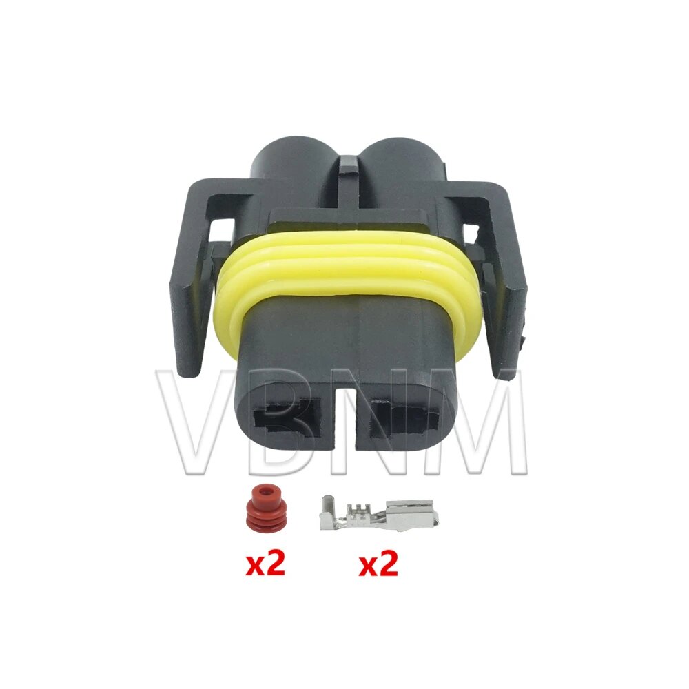 2-контактный 12124819 12124817 12020807 Автомобильный разъем «мама» и «папа» Противотуманная фара H11 H8 H9 Патрон лампы