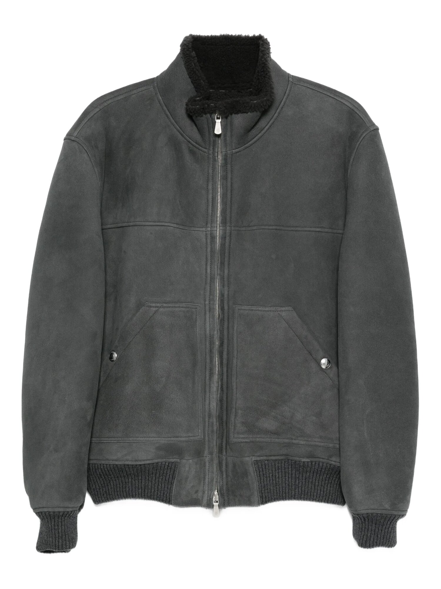 Дублёнка Zip-front shearling jacket
