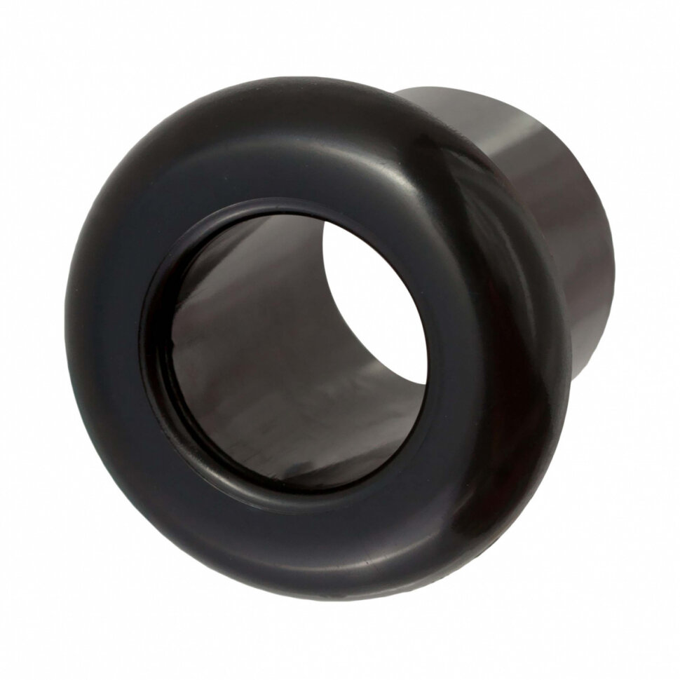Втулка (проход через стену) BIRONI, пластик, цвет Черный (20 шт./уп.)