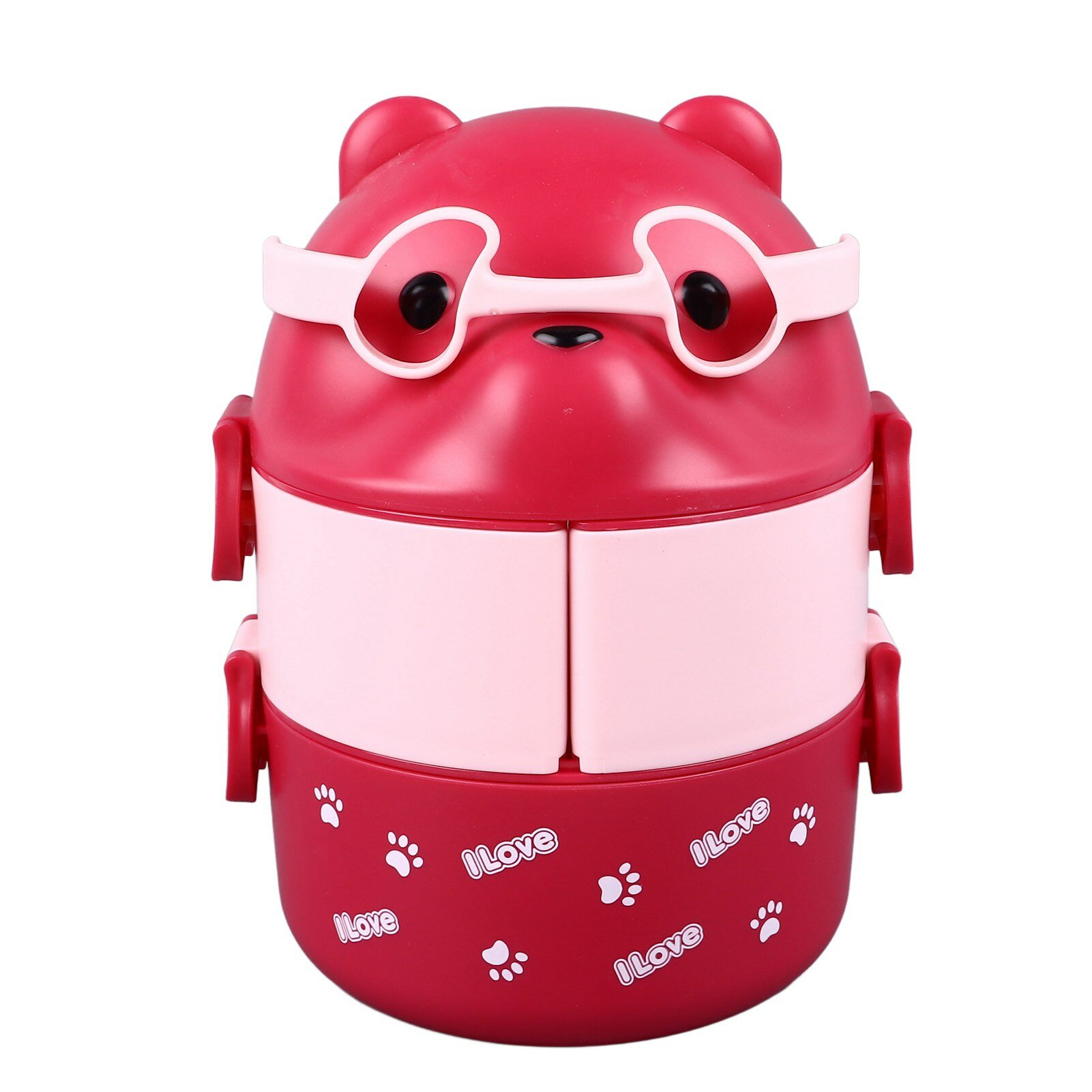 Bento Box Lunch Box 2 слоя контейнеры портативная бенто -ланч -коробка.