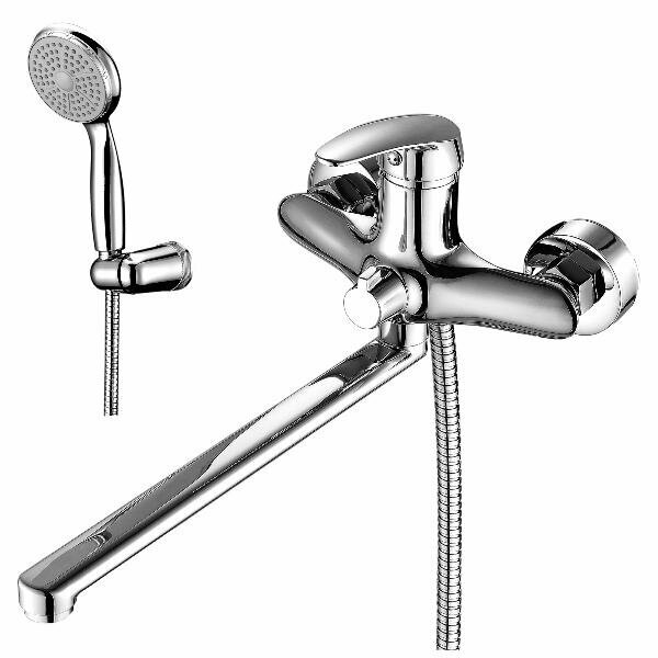 Смеситель для ванны универсальный LEMARK LINARA LM0451C хром